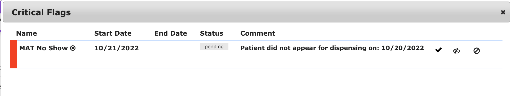 MAT Flags – Kipu Health