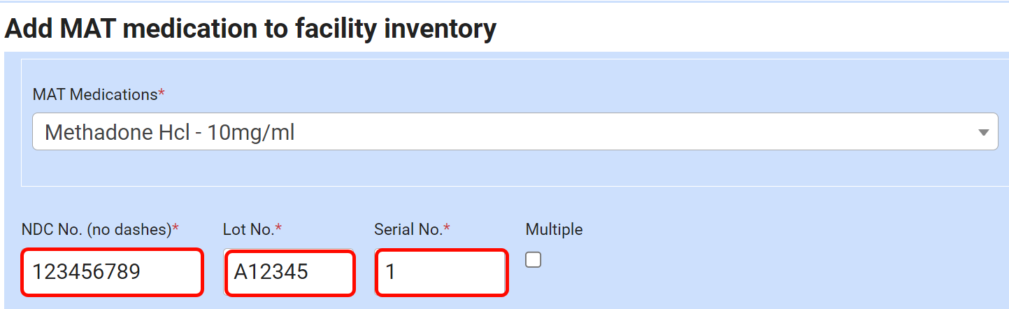 Receiving MAT Inventory – Kipu Health
