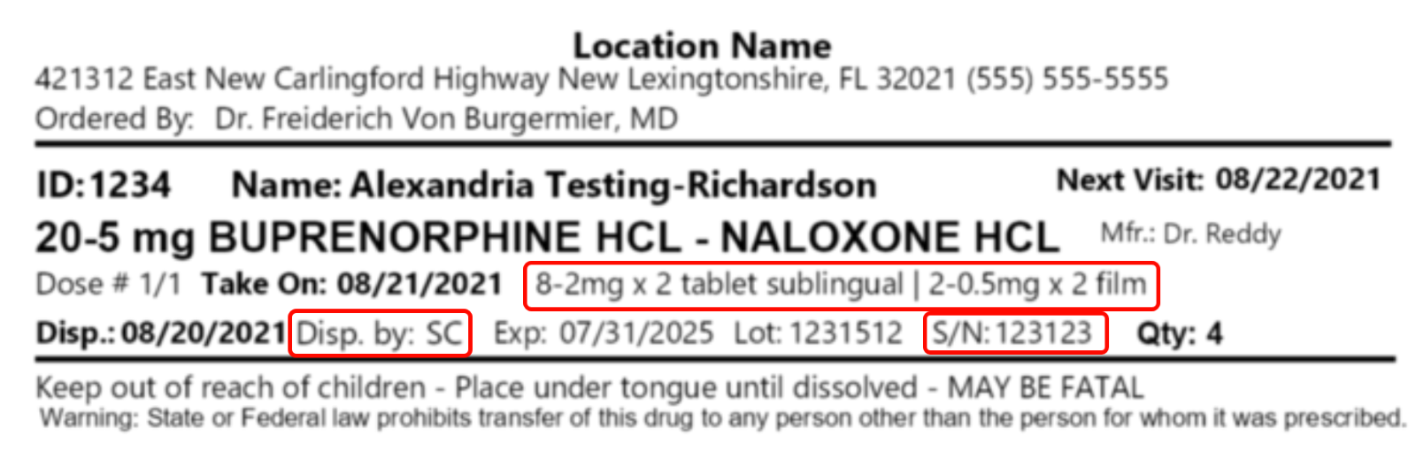 MAT Label Printers – Kipu Health