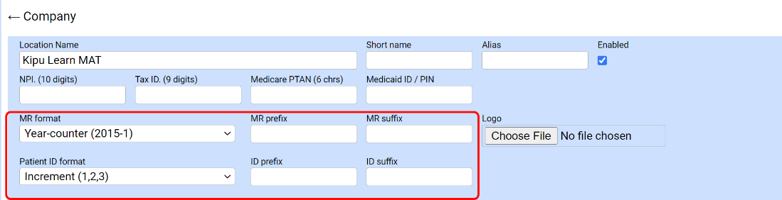 MAT Patient Identifiers – Kipu Health