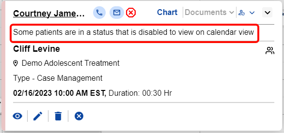 Appointment Card Overview – Kipu Health
