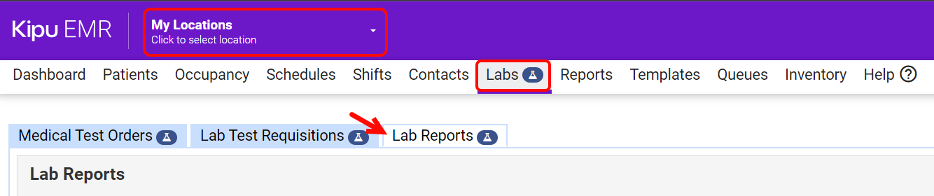 Assigning Unassigned Lab Reports – Kipu Health