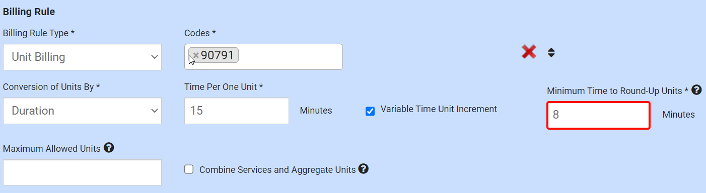 Payer Rules: Unit Billing – Kipu Health