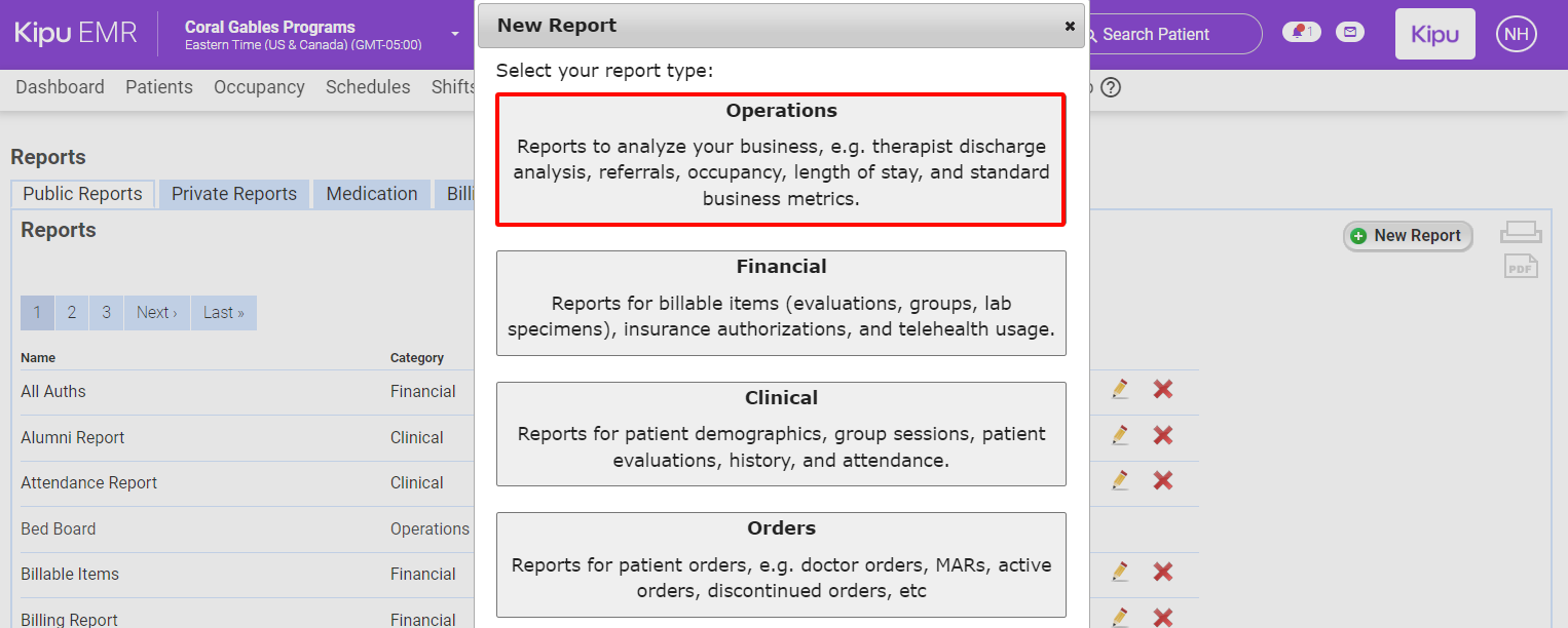 How Do I Run an Occupancy Report? – Kipu Health