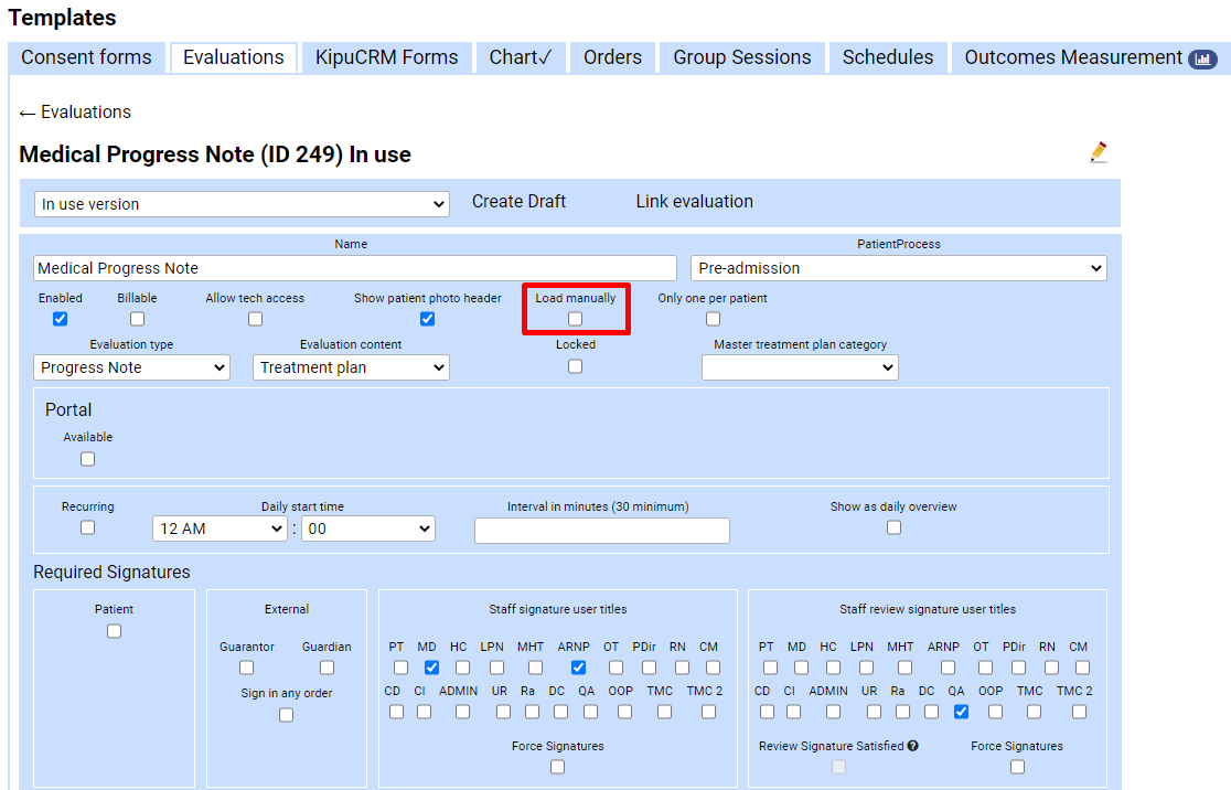 How Does the Populate With Forms Button Work? – Kipu Health
