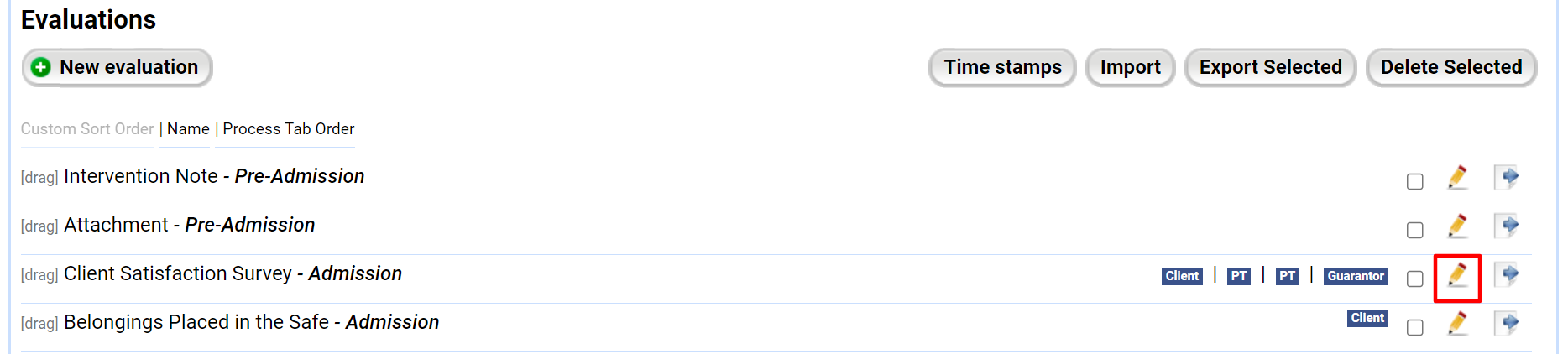 How Can I Reorder Questions in an Evaluation Template? – Kipu Health