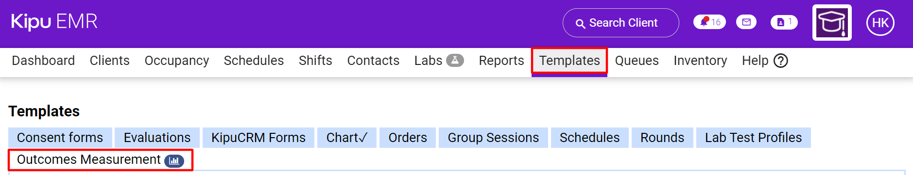 My Patient Assessments are missing, how do I re-enable them? – Kipu Health