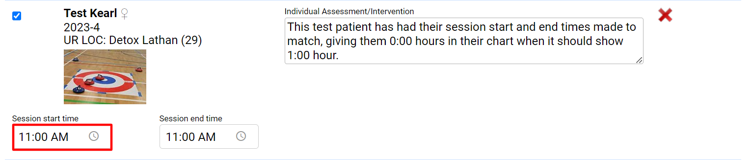 How Do I Correct Individual Start/End Times in a Completed Group ...