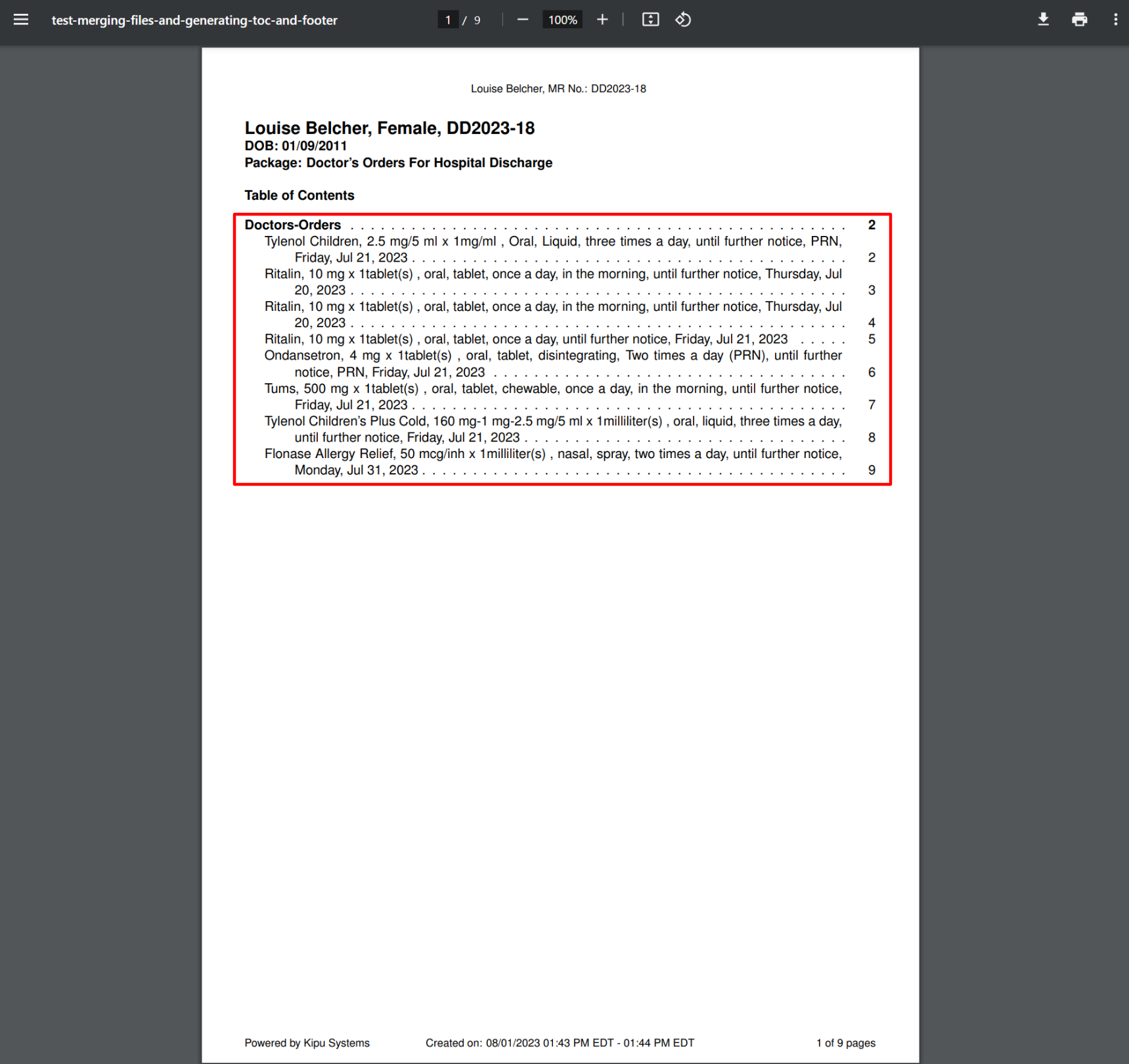 How Do I Print Doctors Orders? – Kipu Health