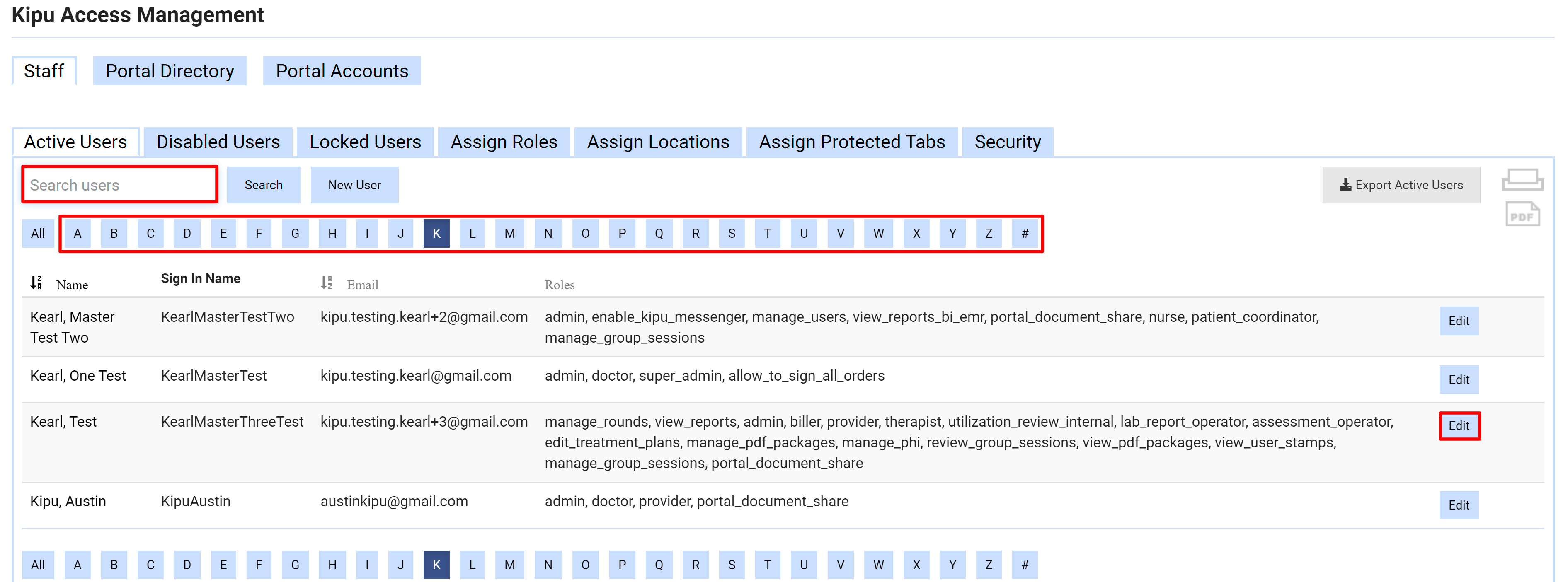 How Do I Find an Active User Profile Missing from a Master Instance? – Kipu Health
