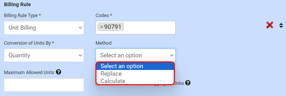 Payer Rules: Unit Billing – Kipu Health