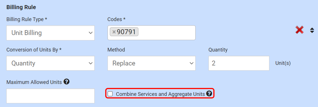 Payer Rules: Unit Billing – Kipu Health