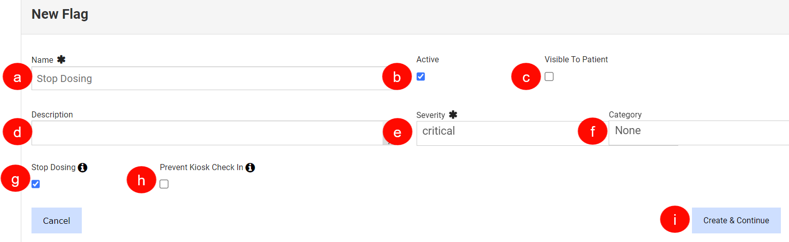 MAT Flags Settings – Kipu Health
