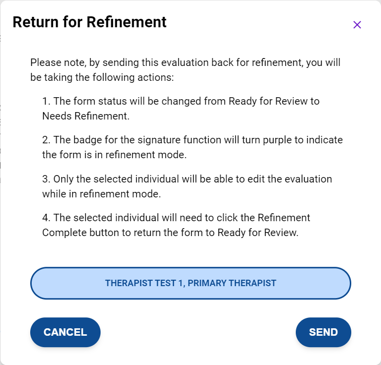 Evaluations: Refinement Requested – Kipu Health