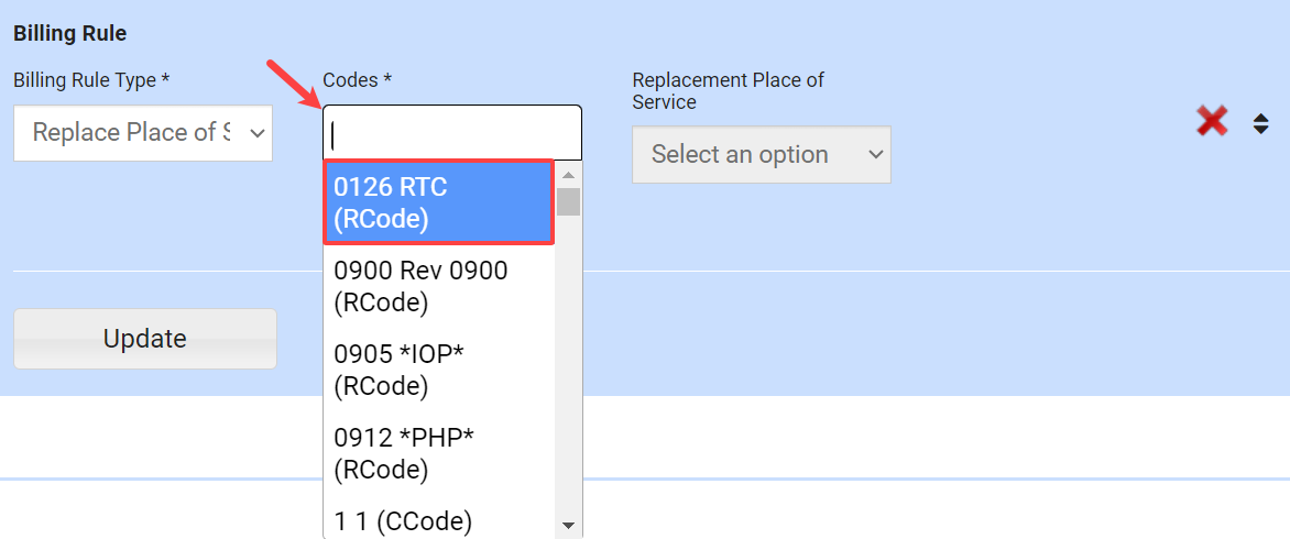 Payer Rules: Replace Place of Service – Kipu Health