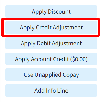 CollaborateMD: How do I apply adjustments/write-offs? – Kipu Health