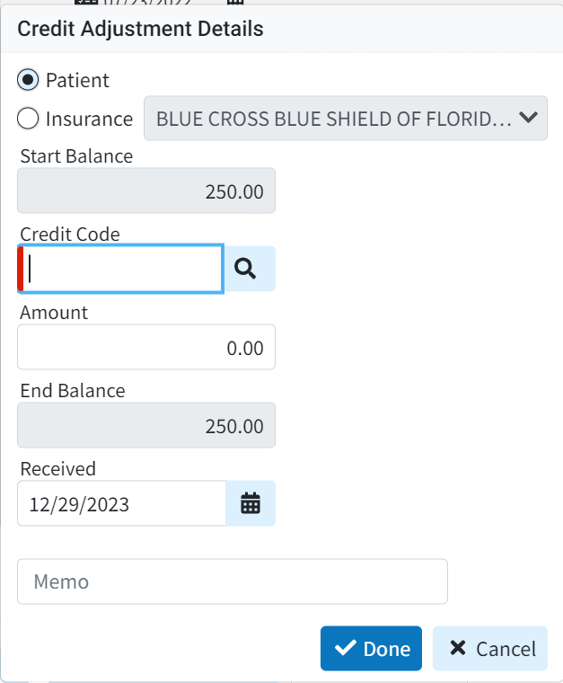 CollaborateMD: How do I apply adjustments/write-offs? – Kipu Health