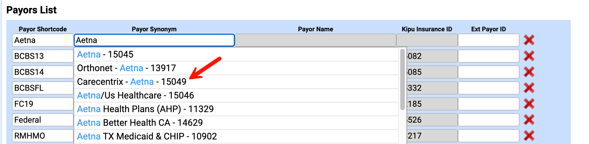VOBGetter Error "Verification could not be sent: [Payer Name] does not ...