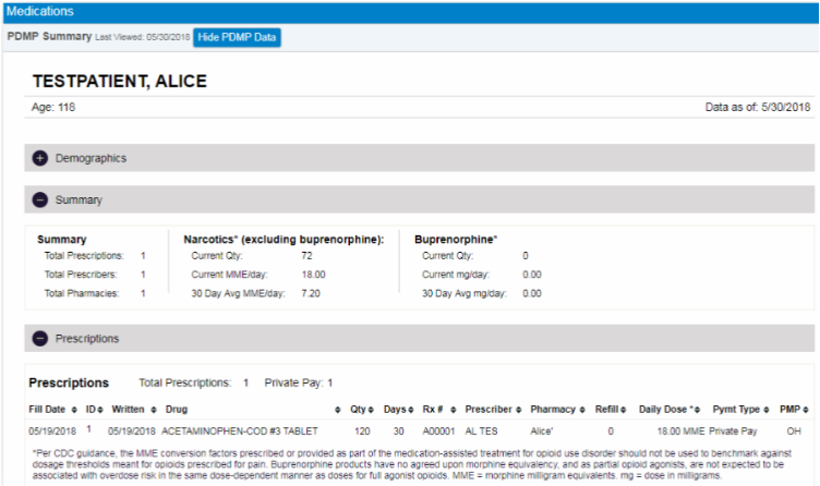 eRx [Rcopia]: PDMP – Kipu Health