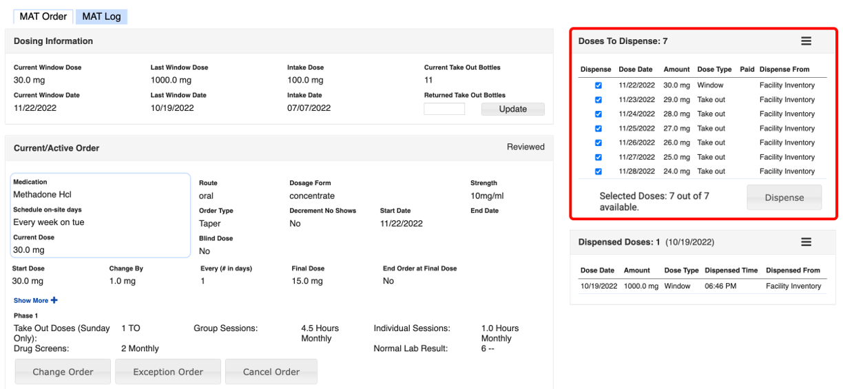 Dispense the Ordered Doses – Kipu Health