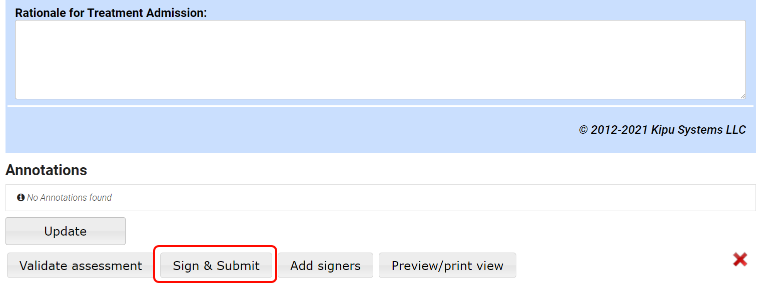 3. Complete Pre-Admission Assessment – Kipu Health