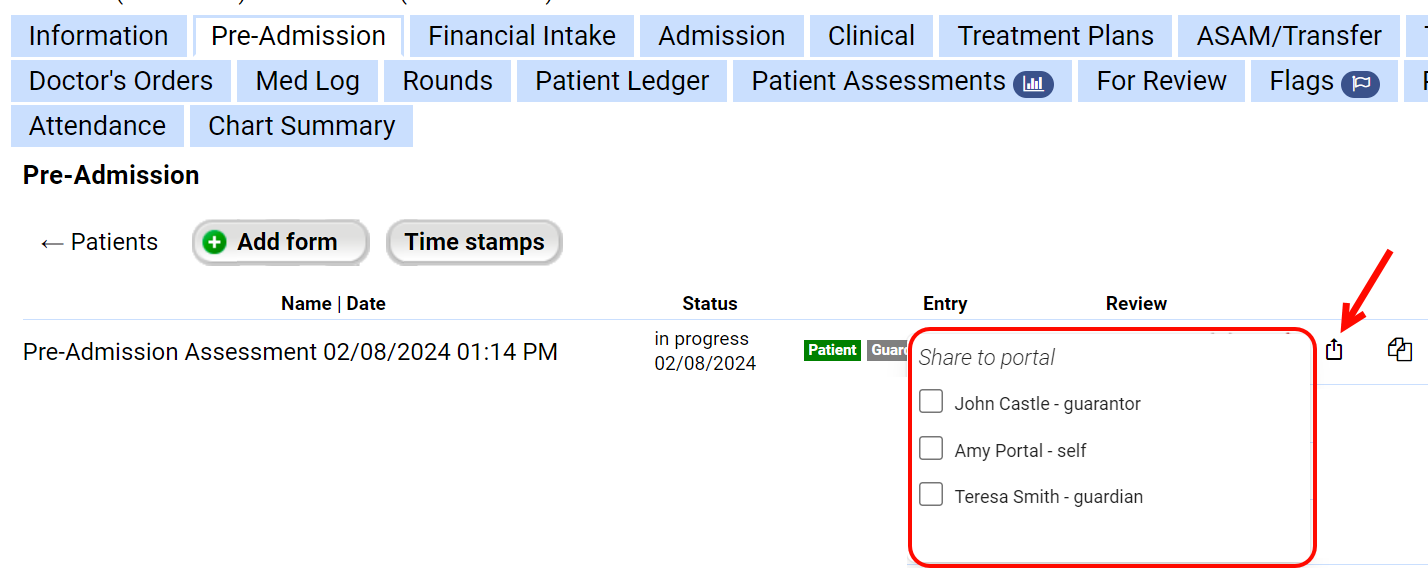 3. Complete Pre-Admission Assessment – Kipu Health