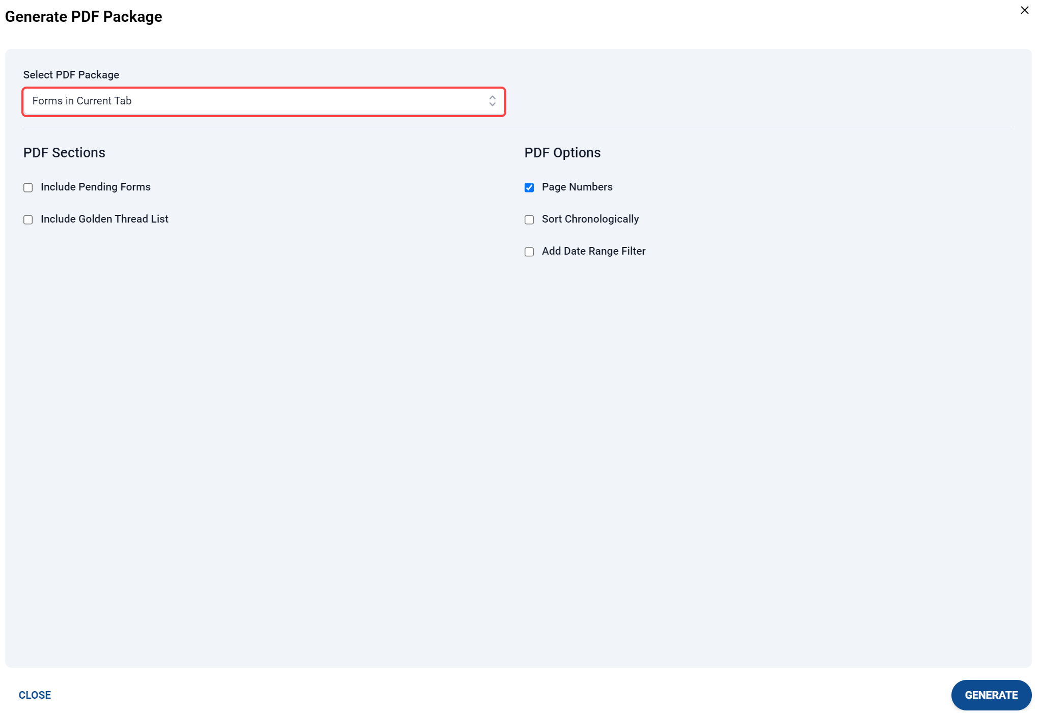 PDF Packages – Kipu Health