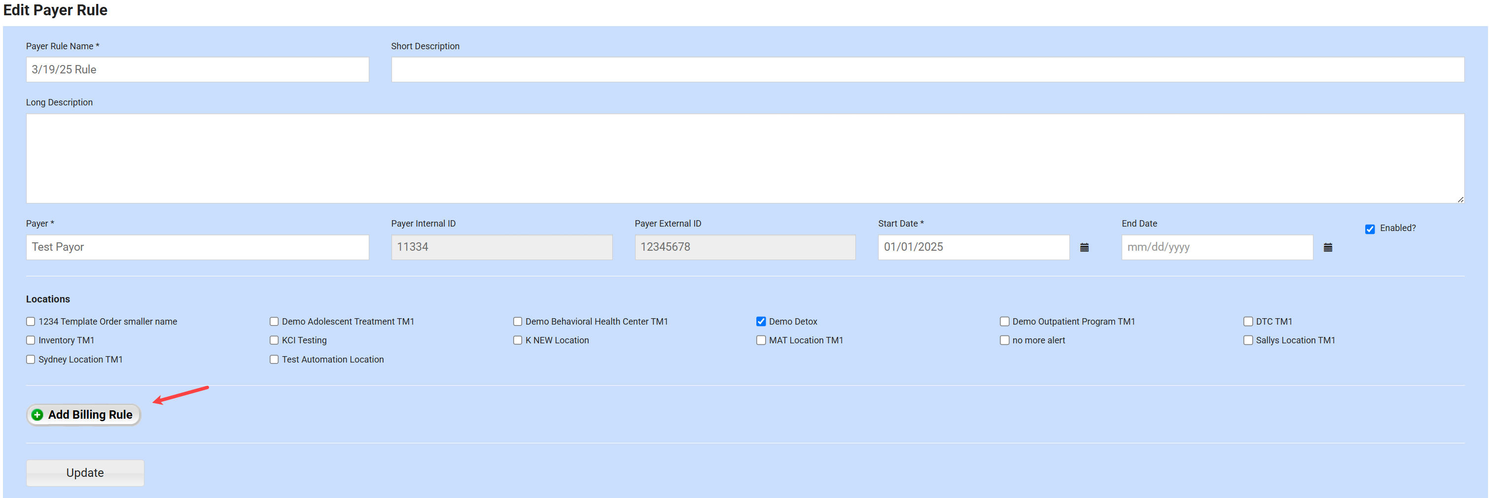 Payer Rules: Unit Billing – Kipu Health