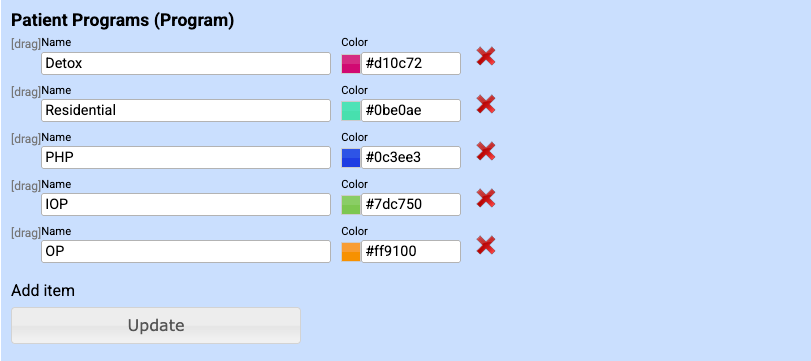EMR Configuration Update – Kipu Health