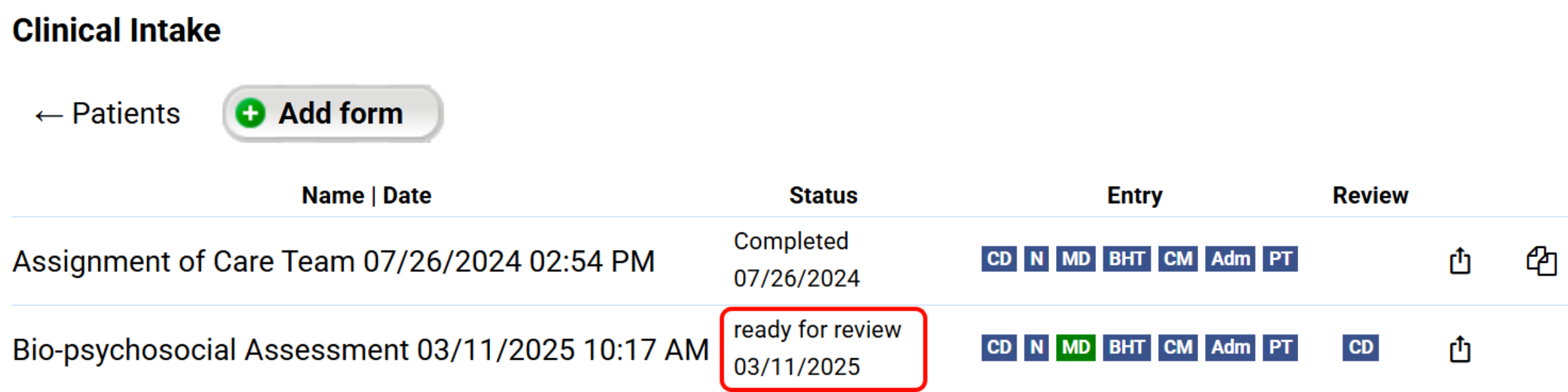 Continued Care: Reviewing Documentation and Adding Review Signers ...