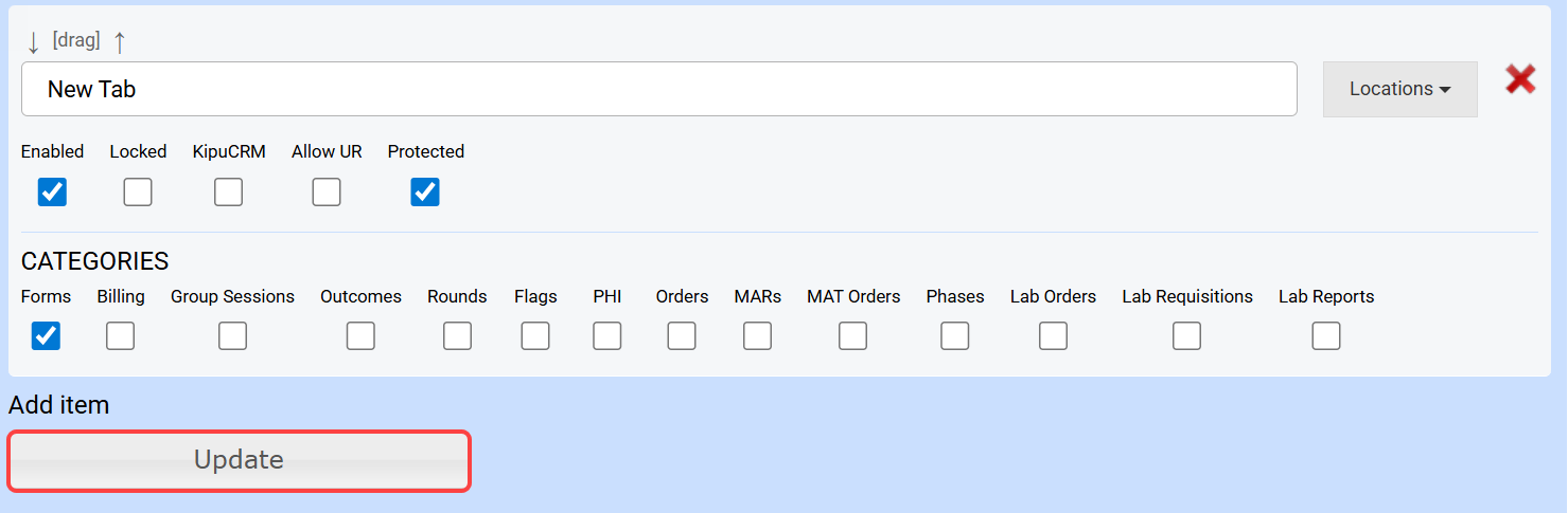 Security: How to Set Up Protected Tabs – Kipu Health