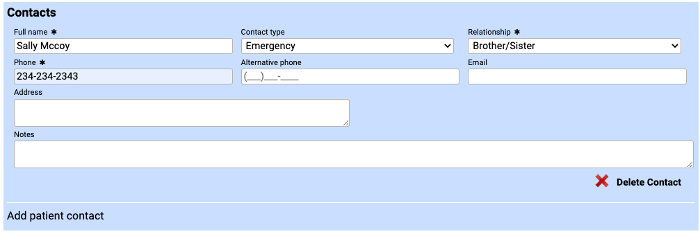 Add Patient – Kipu Health