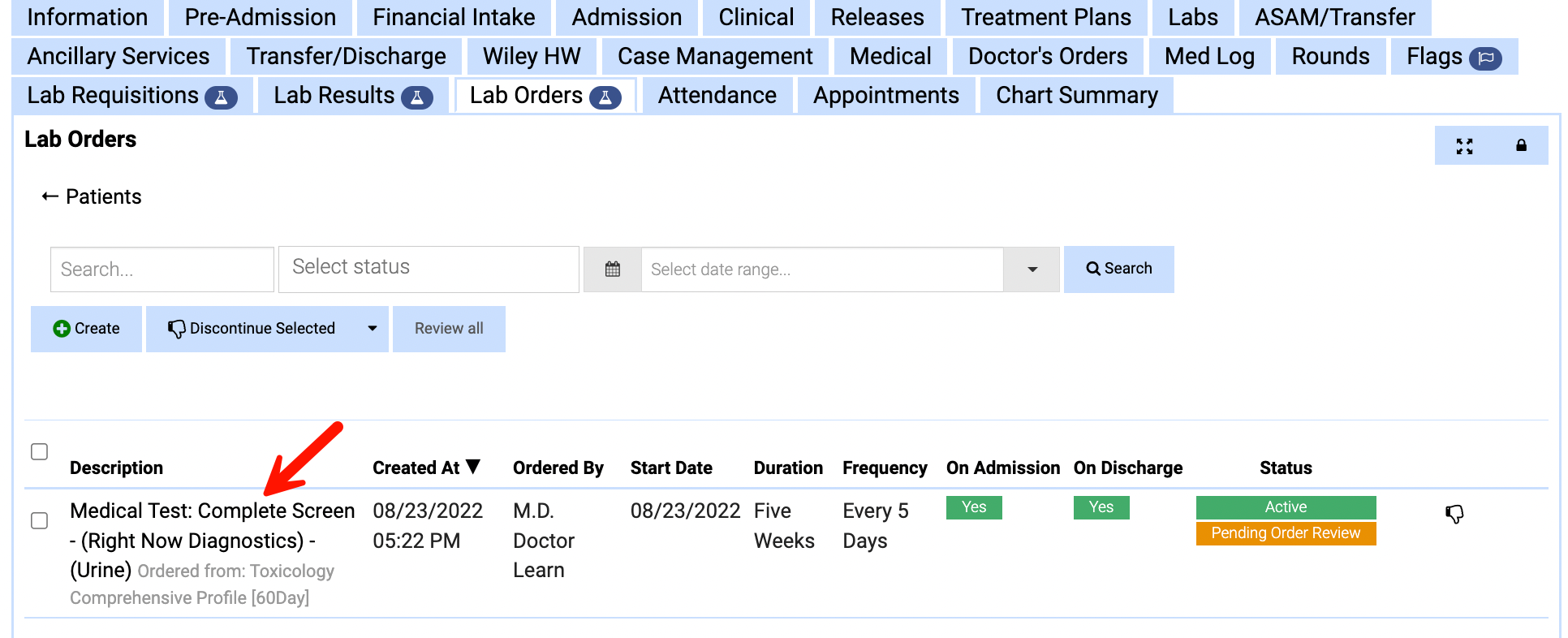 Lab Interface: Sign Orders and Results [Physician Review] – Kipu Health