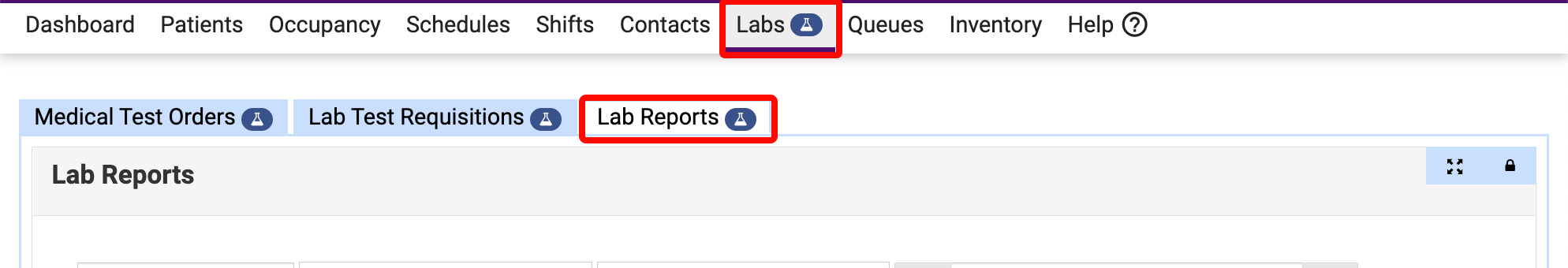 Lab Interface: Lab Reports (Results) – Kipu Health