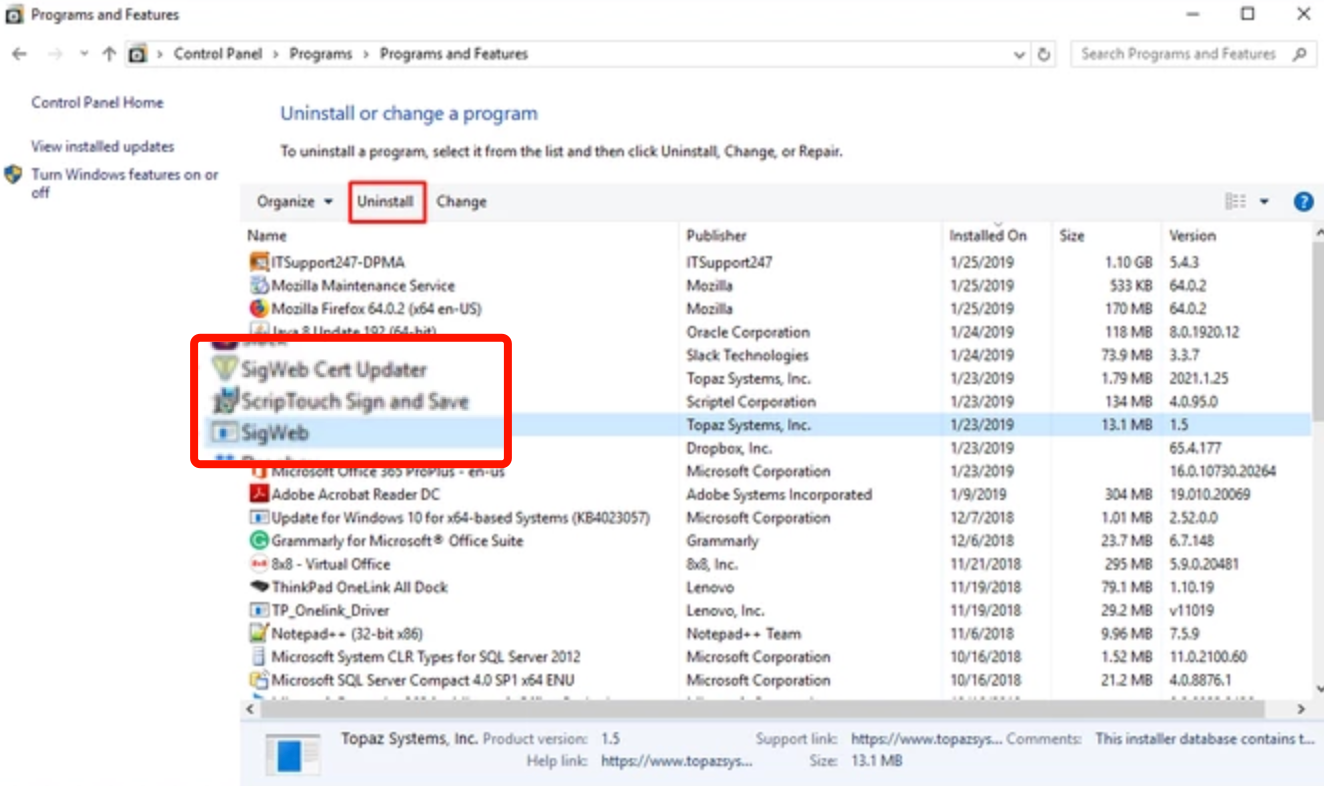 Topaz® Signature Pad: Troubleshooting Guide (Chrome) – Kipu Health