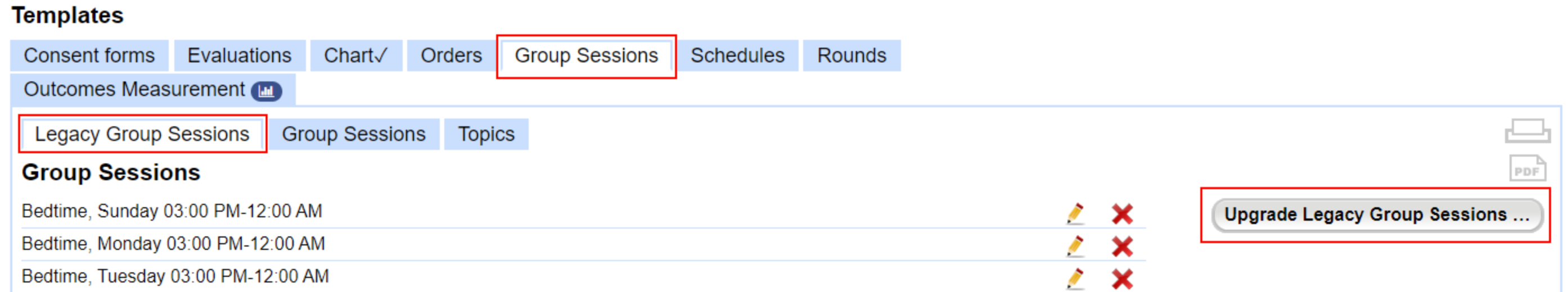 Group Sessions: How to Upgrade Legacy Group Sessions to New Group Sessions – Kipu Health