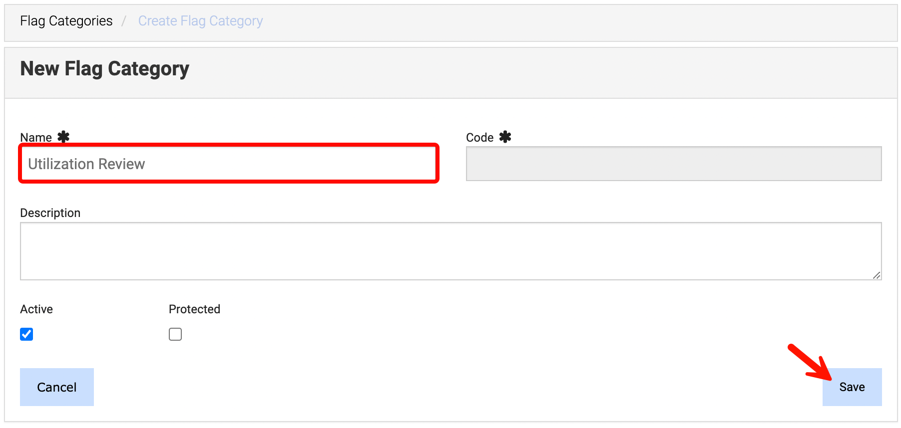 Settings: Flags Tab – Kipu Health