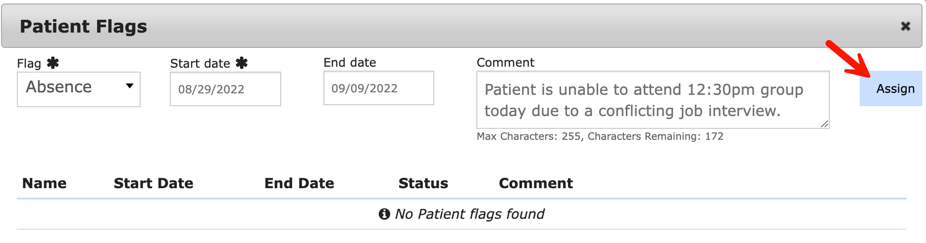 Patient Flags – Kipu Health