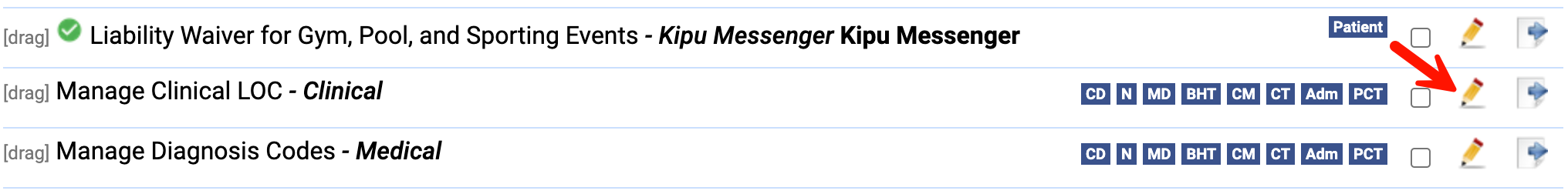 Level of Care (LOC) Setup – Kipu Health