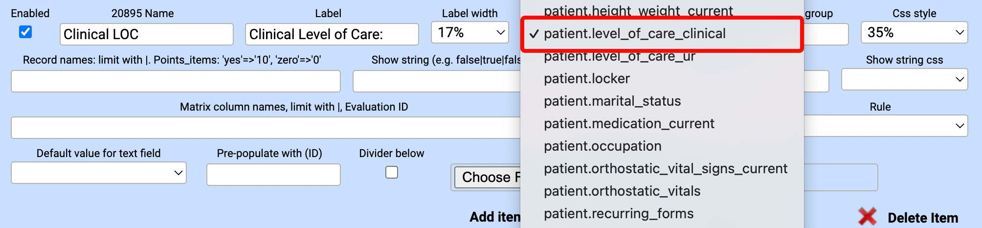 Level of Care (LOC) Setup – Kipu Health