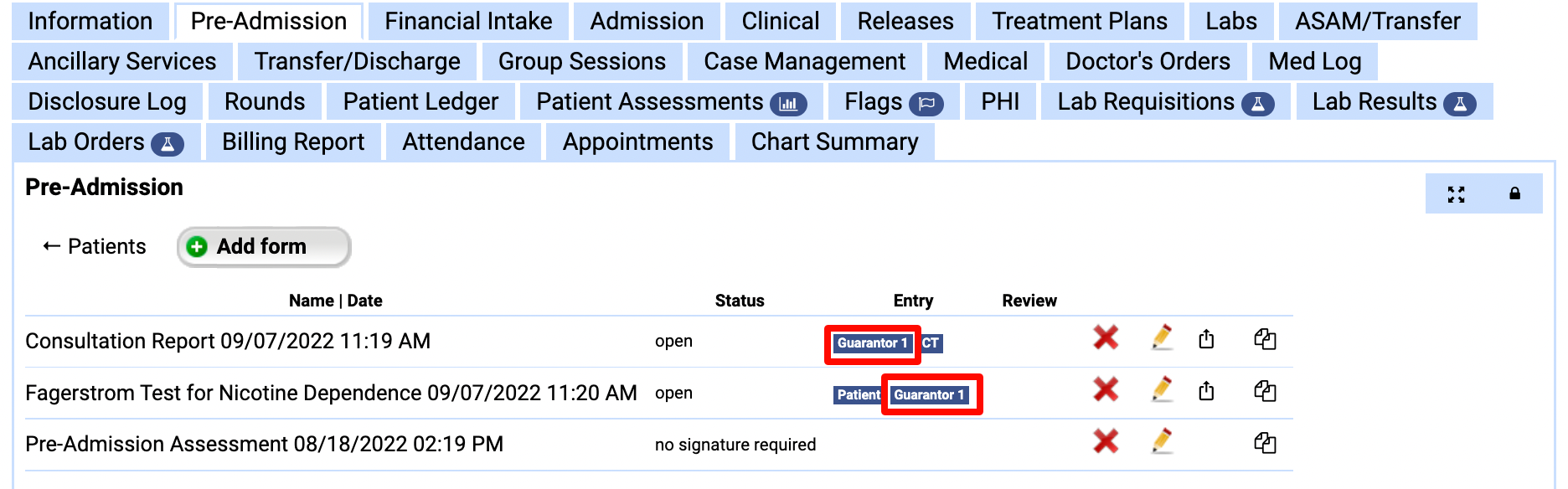 Patient Guarantor – Kipu Health