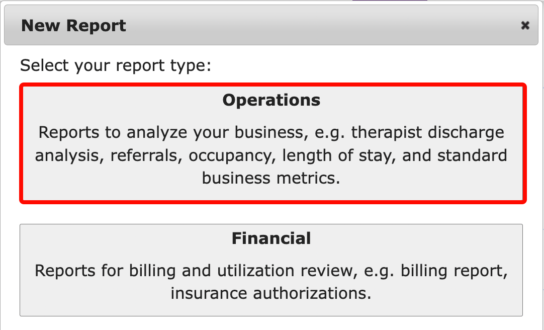 Operations Reports – Kipu Health