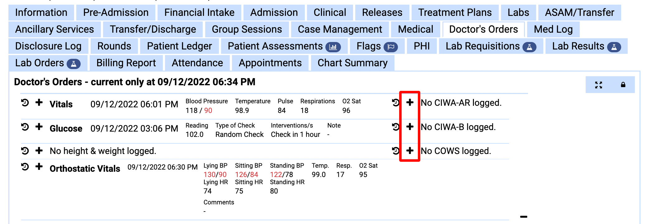 Integrated Assessments: CIWA-Ar, CIWA-B, COWS – Kipu Health