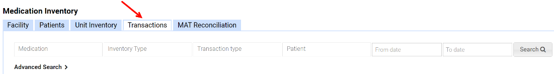 MAT Inventory Transactions Report – Kipu Health