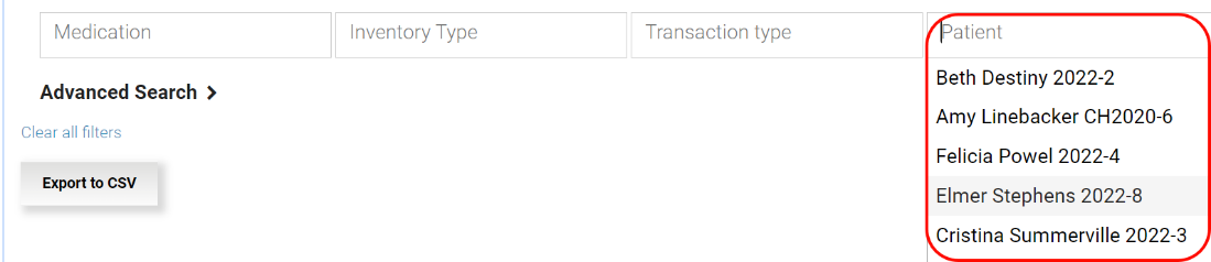 MAT Inventory Transactions Report – Kipu Health