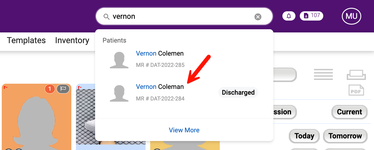 Chart Tracker: Readmit a Patient – Kipu Health