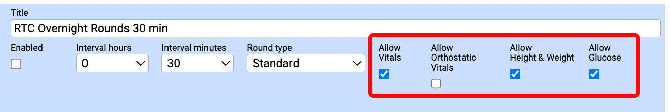 Templates: Rounds – Kipu Health